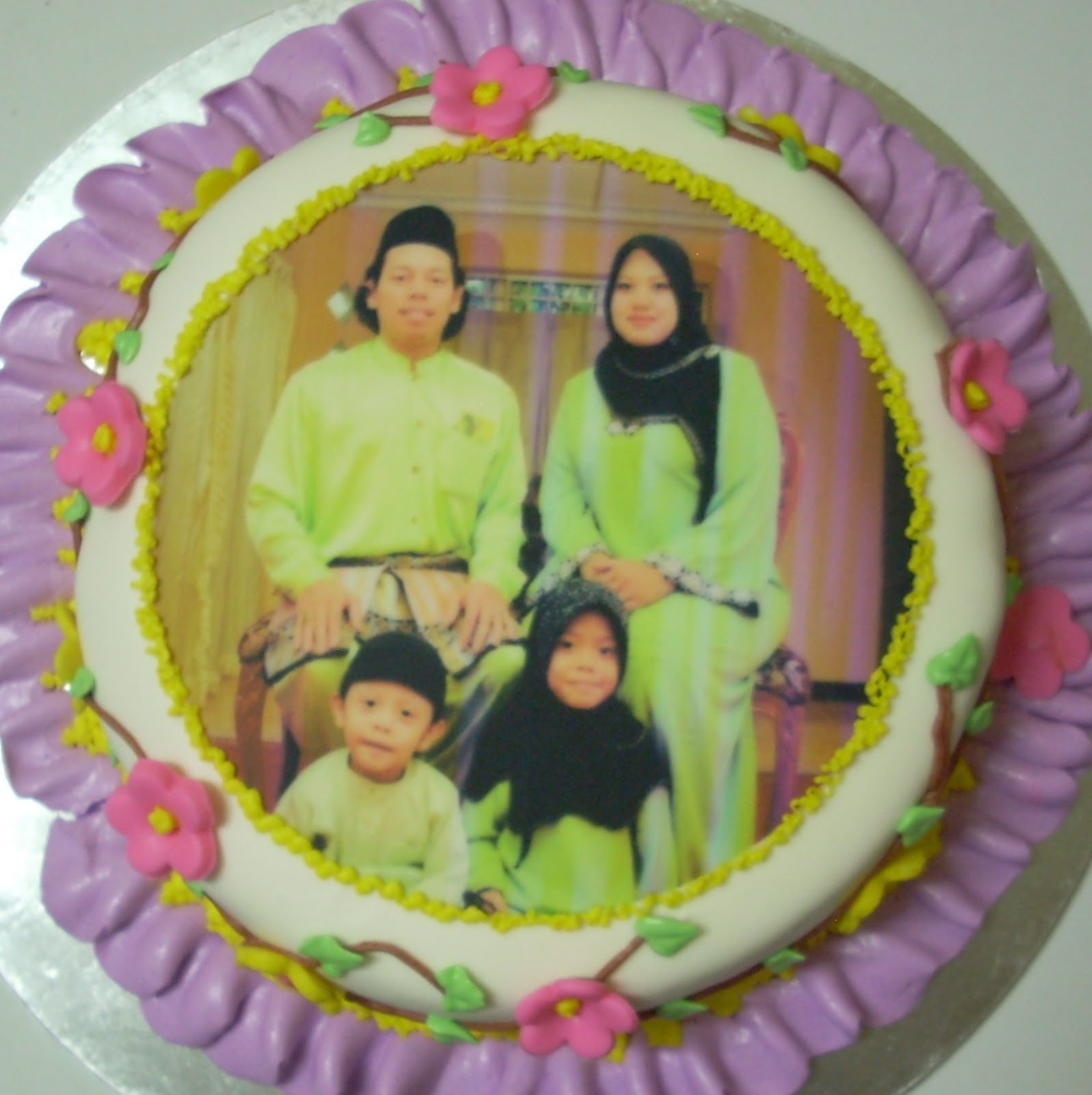 WariezzA d'House of Cake: Photo Cake 'Edible Image' @ Kek Bergambar