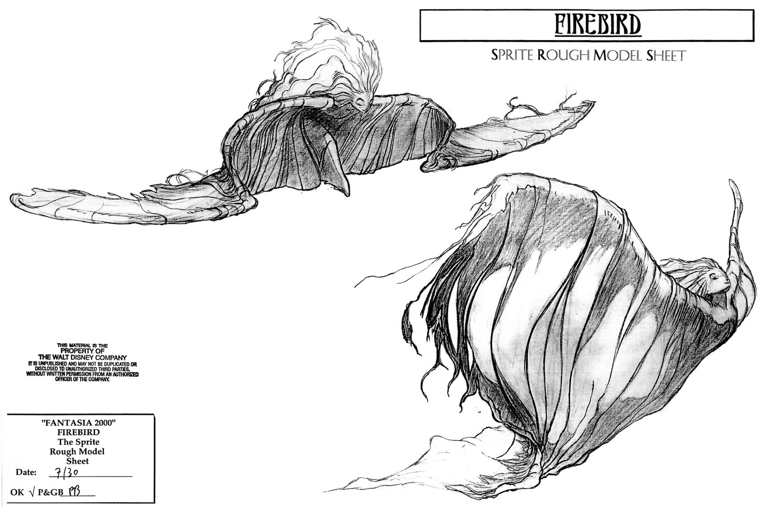 Fantasia 2000 Firebird Sprite