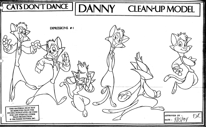 Living Lines Library: Cats Don't Dance - Characters: Danny