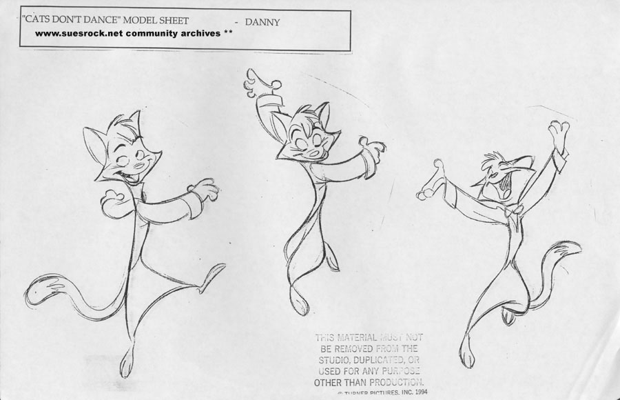 Living Lines Library: Cats Don't Dance - Characters: Danny