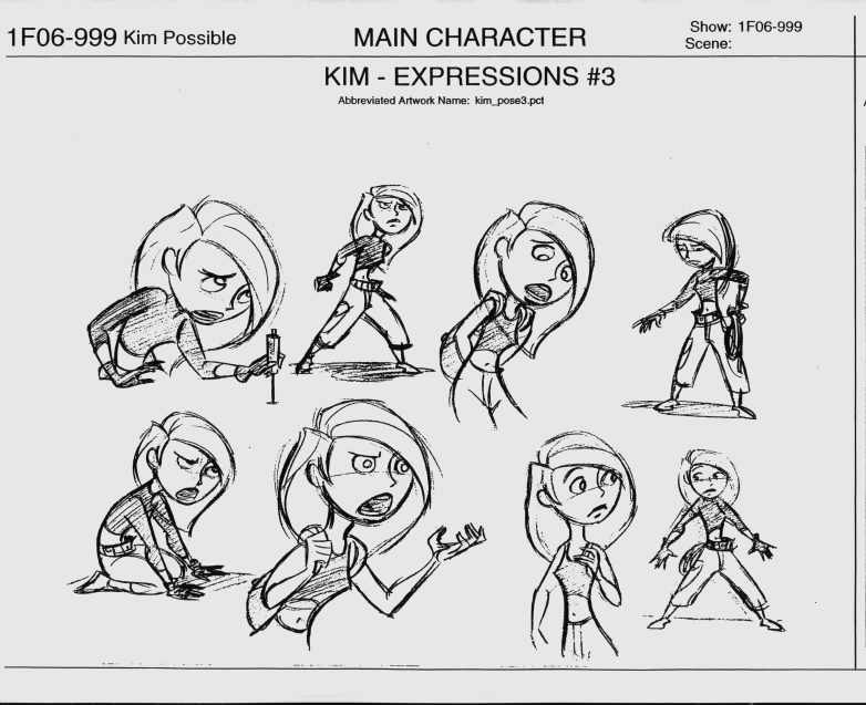 Living Lines Library: Kim Possible (TV Series 2002-2007) - Main ...