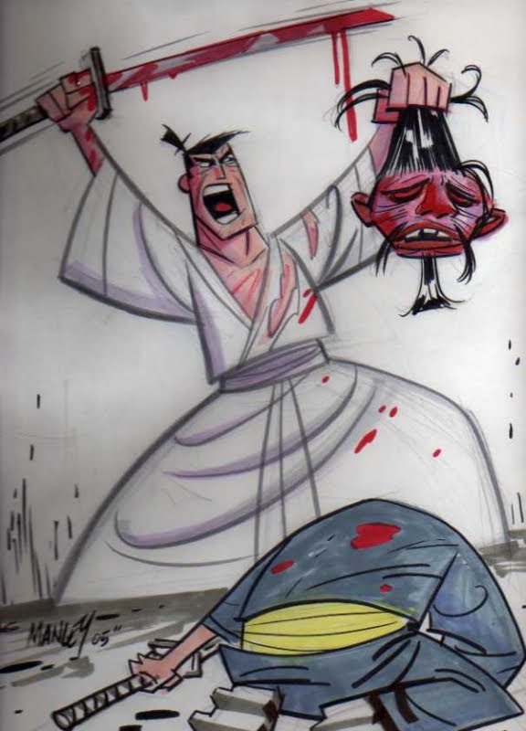 Living Lines Library: Samurai Jack (TV Series 2001–2004) - Production Art