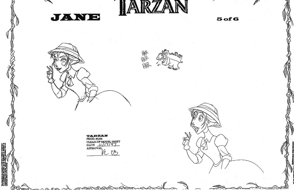 Living Lines Library: Tarzan (1999) - Jane