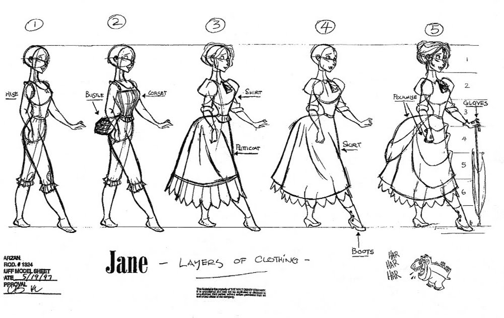 Living Lines Library: Tarzan (1999) - Jane