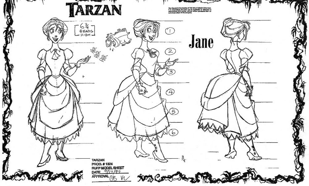 Living Lines Library: Tarzan (1999) - Jane