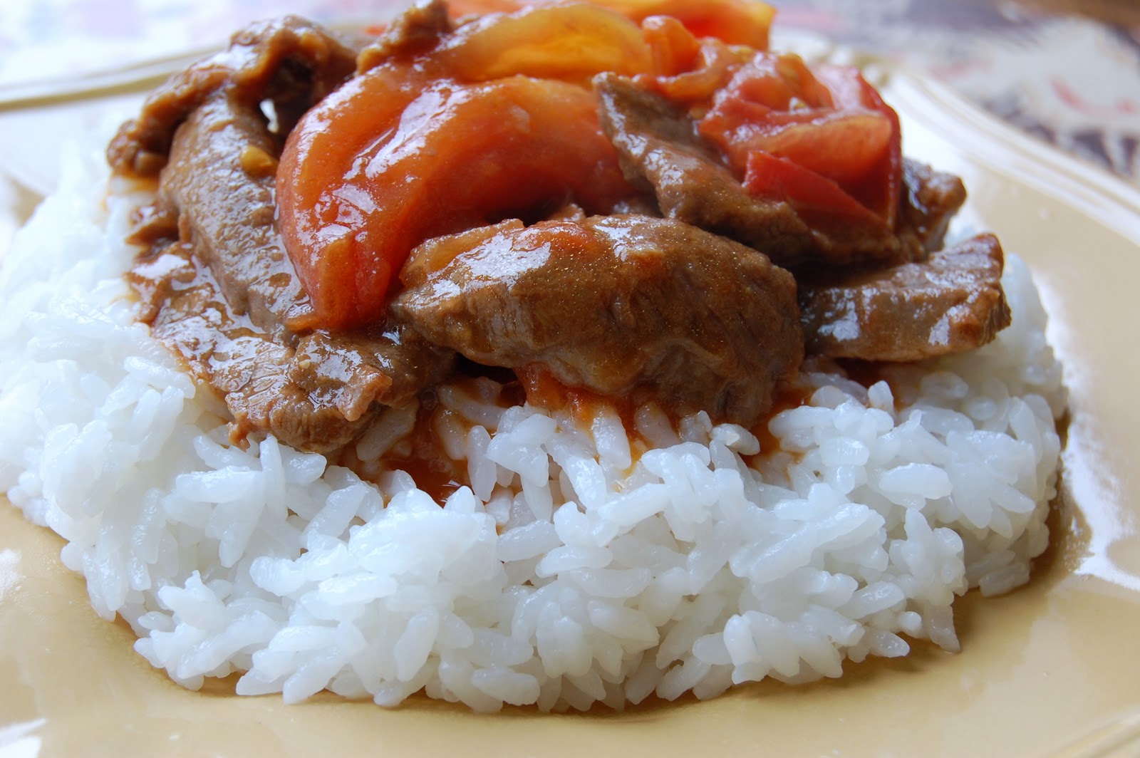 Dragon Lady Kitchen blog: Stir-Fry Tomato Beef