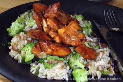 De Doordeweekse Keuken: Rijst met broccoli en kip