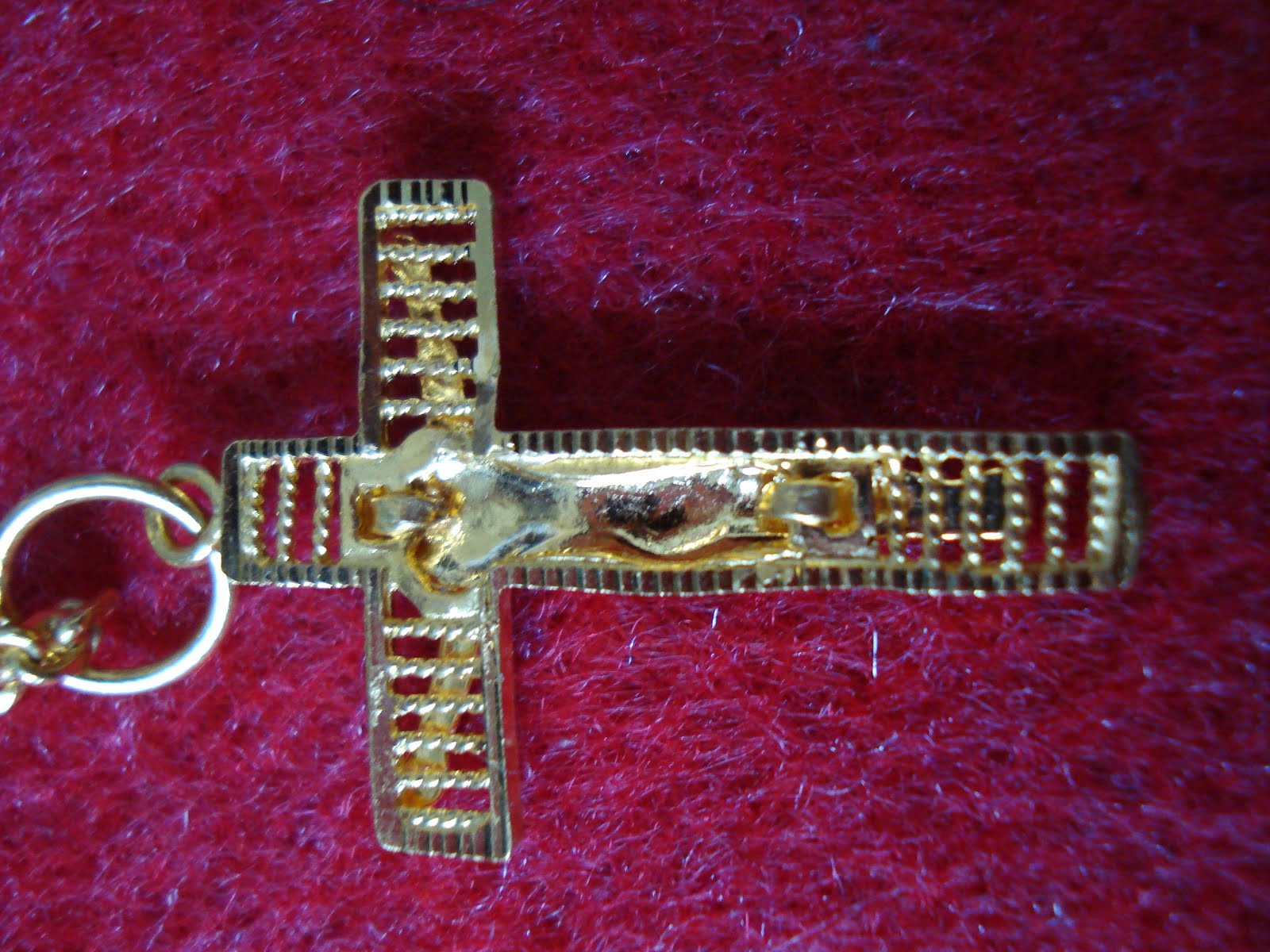 unlimiteditemsinc: 24K.999 SOLID GOLD CHAIN WITH CROSS!!14.5G!! PRICE ...