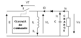 electronique: HACHEUR A STOCKAGE INDUCTIF OU BACK BOOST