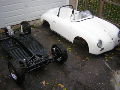 The VW Technical Blog: The Speedster - The Chassis is Done!