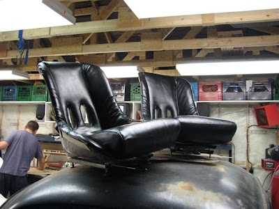 The VW Technical Blog: The Speedster - Seat Upholstery & Installation