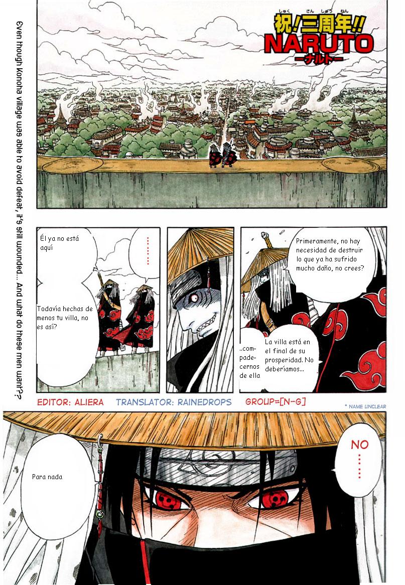 MANGA DE LA SERIE "NARUTO": CAPITULO 139 DEL MANGA DE "NARUTO"