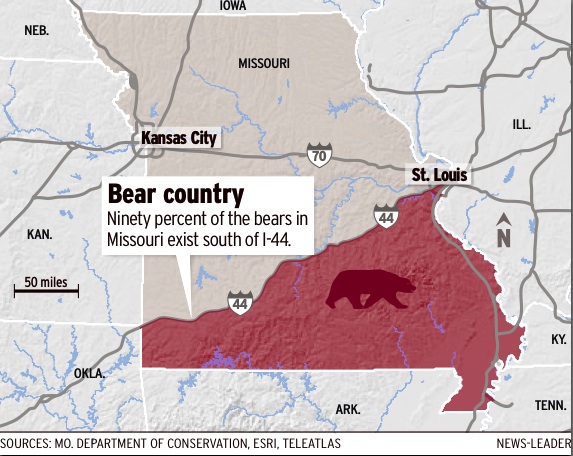 Springfield Plateau: Bear Tracking in the Ozarks