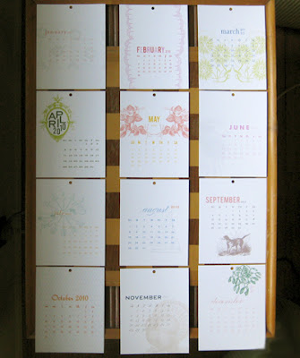 beth perry DESIGN Notebook: the twenty-ten calendar