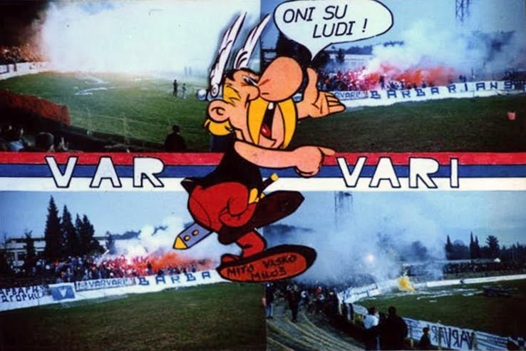 Fotomontajes Ultras: Varvari (FK Budućnost Podgorica)