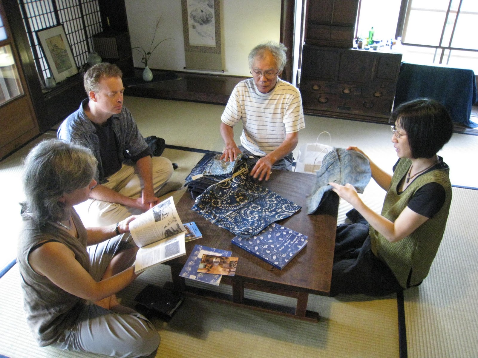 Kyoto Trip - September 2010: Hiroyuki Shindo and the Little Indigo Museum