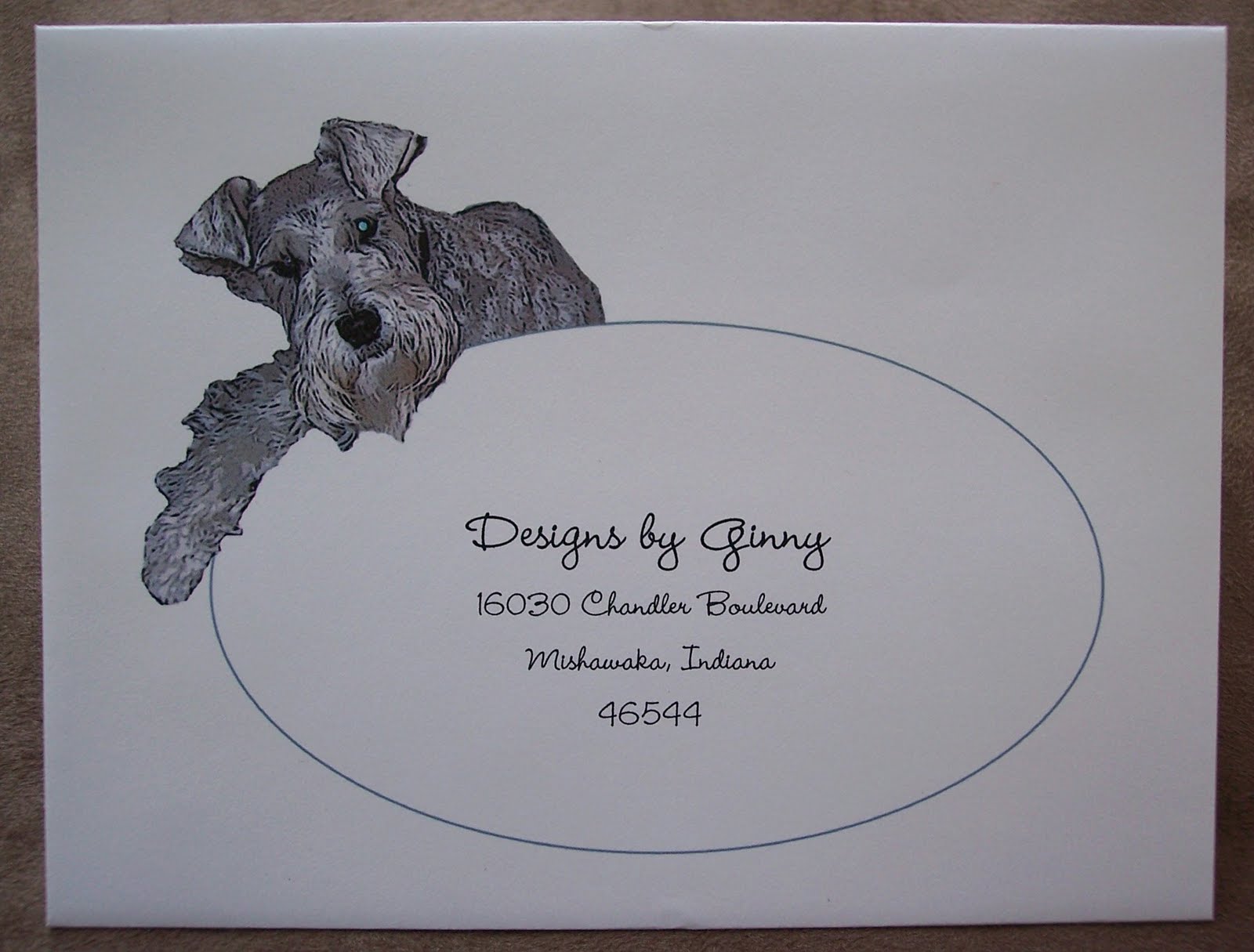 Designs by Ginny: Calligraphy, Envelope Addressing