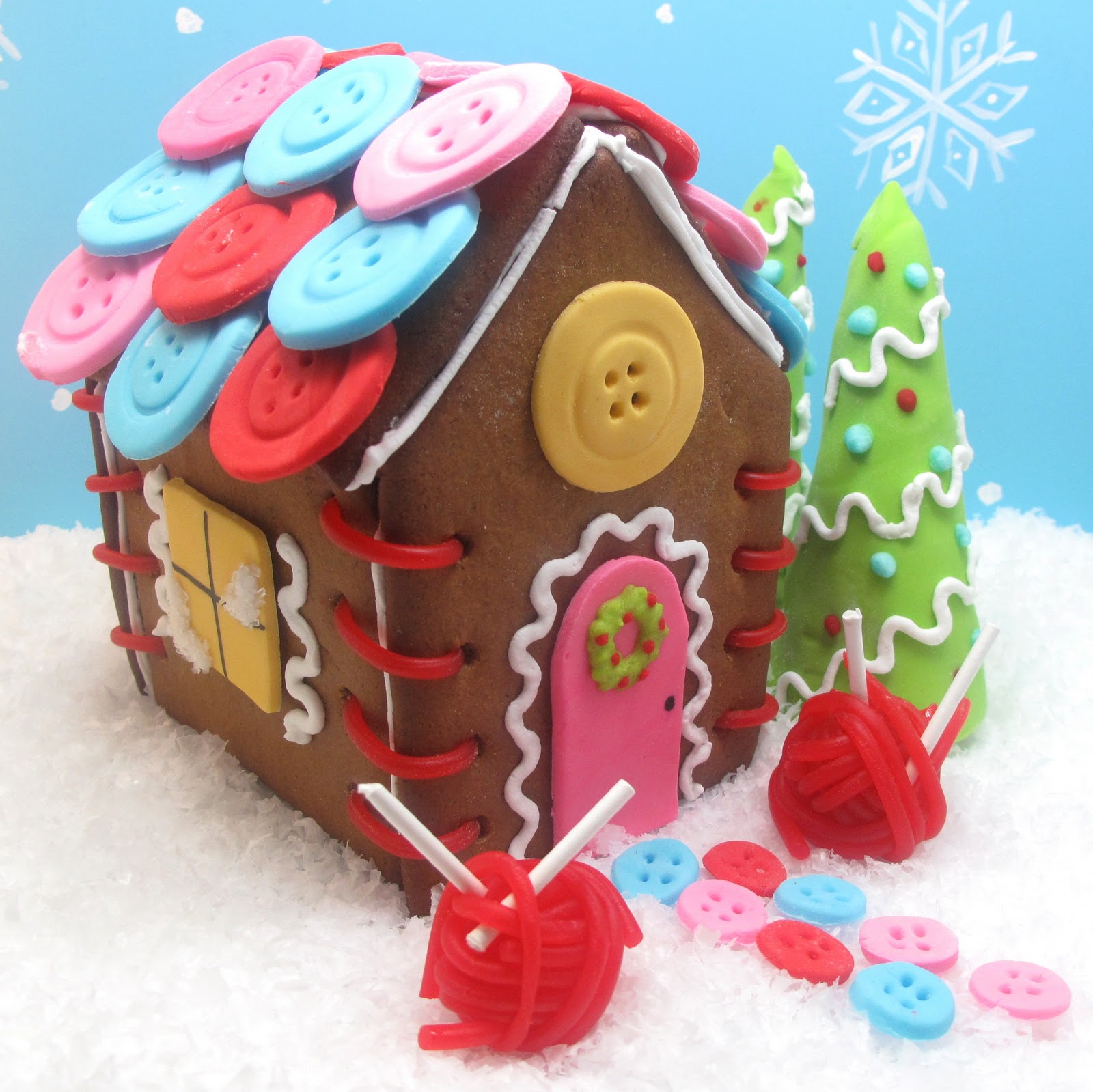 Sew Can Do: The Decorated Cookie's Gingerbread Sewing Cottage