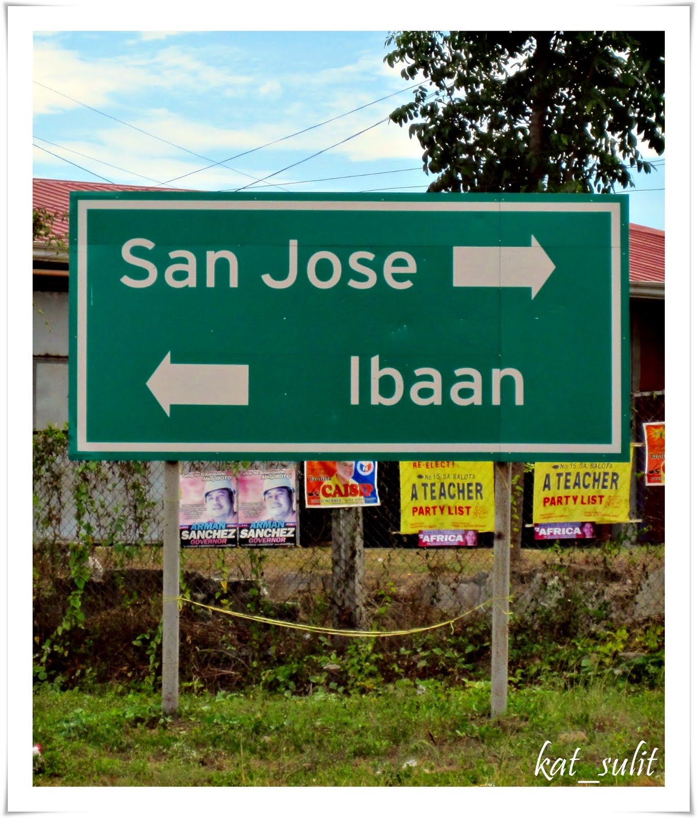 Kat's Musings: Getting to Laiya via Ibaan Exit