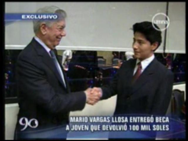 "El Todopoderoso": Joven que devolvió S/.100 mil expresó su admiración ...