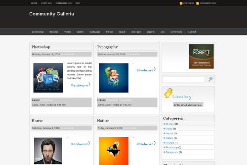 20+ Eye-Catching Gallery Blogger Templates Collection | Blogger Tips ...