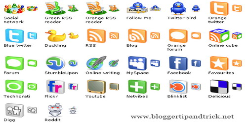 20 Free Beatiful Social Media Icon Sets Colection | Bagus Journey