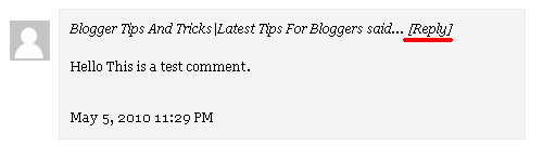 How To Add Reply Option to Blogger Comments | Blogger Tips and Tricks