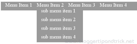 Blogger Tips and Tricks: 30+ Pure CSS Horizontal Menus Tutorials