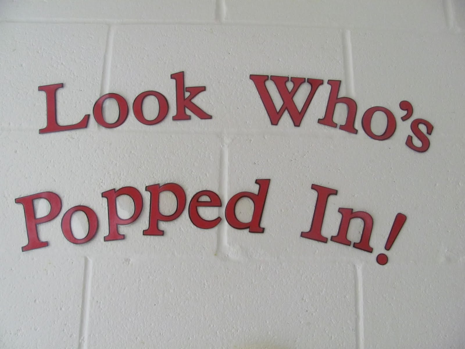 Crafts from Ashley: Look Who's Popped In!