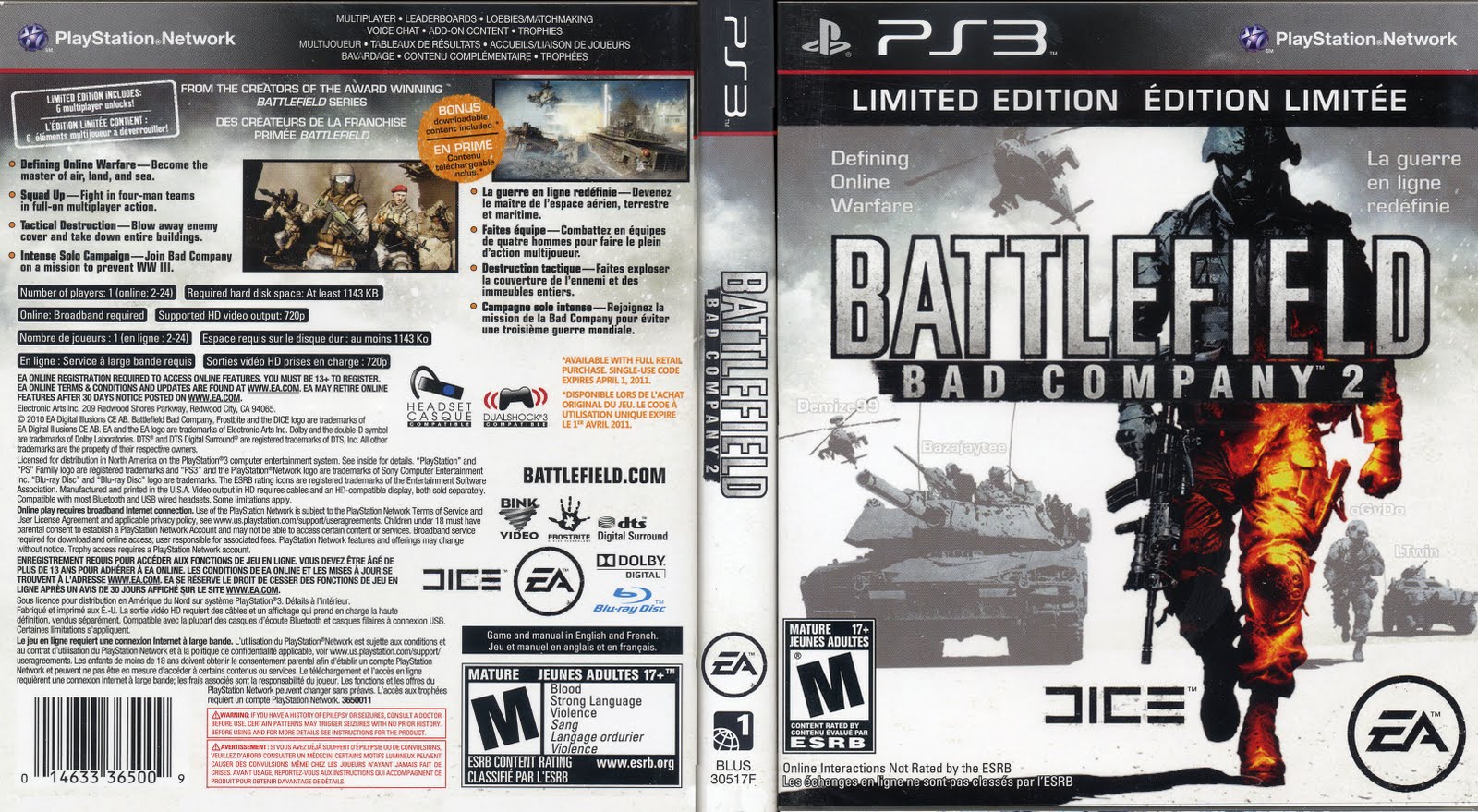 8gdc: capa - Battlefield bad company 2 (ps3)
