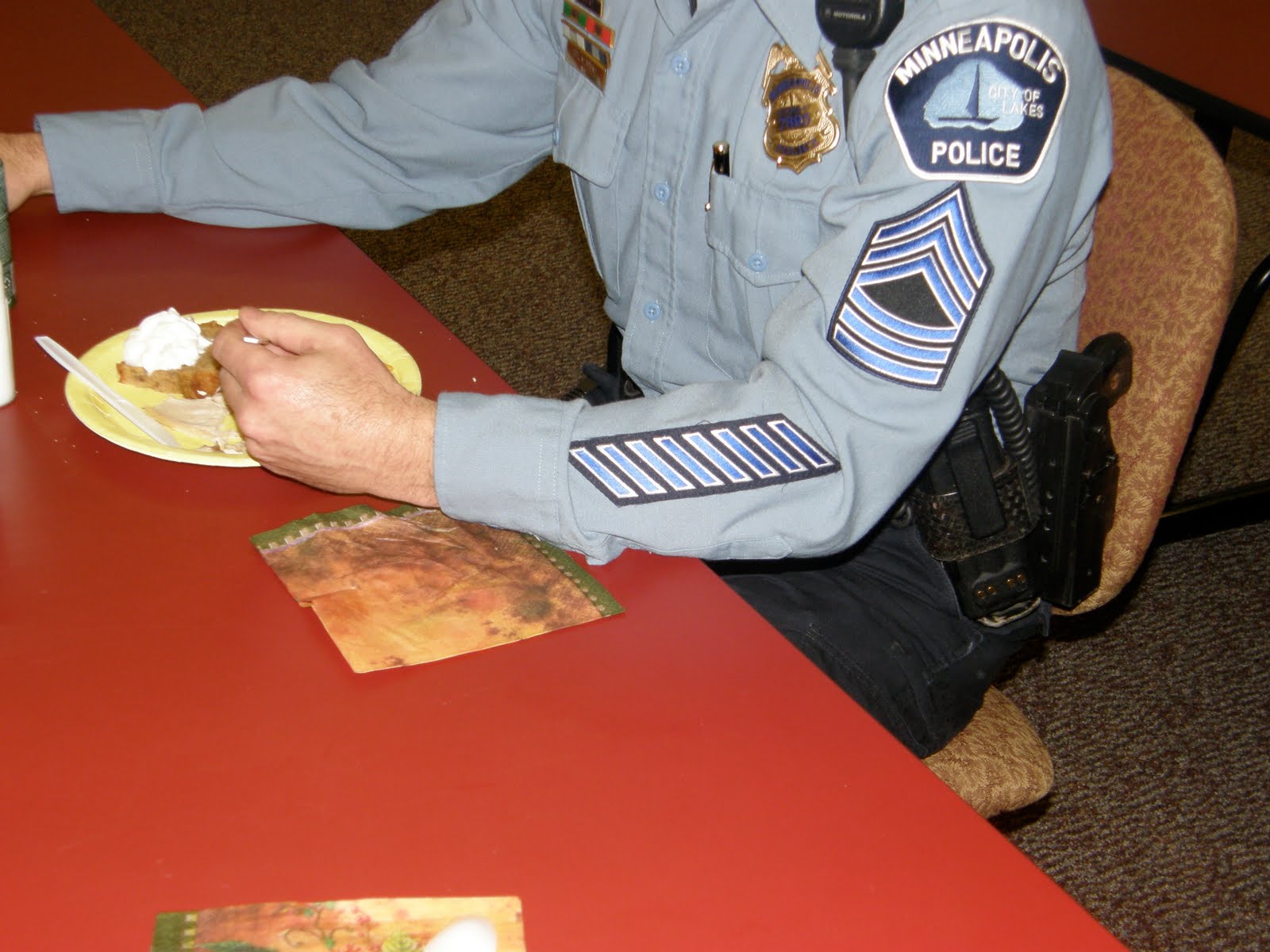 Sharing Thanksgiving with Minneapolis Police | Twin Cities Daily Planet