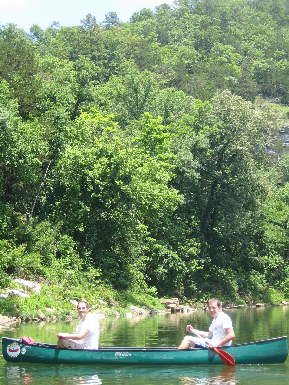 Colby and Katie: Canoeing the Buffalo River