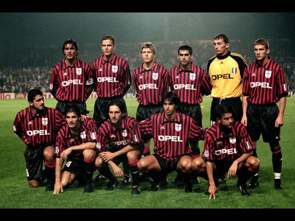 photograph: pic: ac milan 1990 - 2012