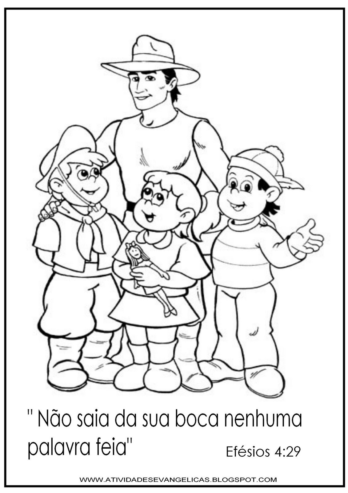 Atividades Evangélicas: Efésios 4:29
