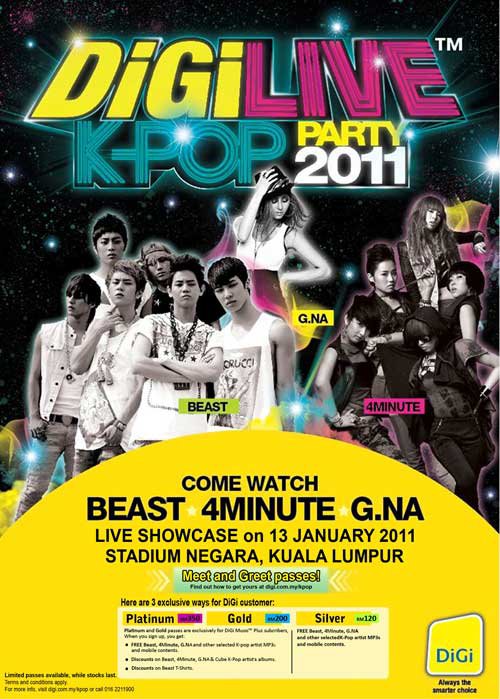 ~ IceCole Pop~: Digi Live K-pop Party 2011