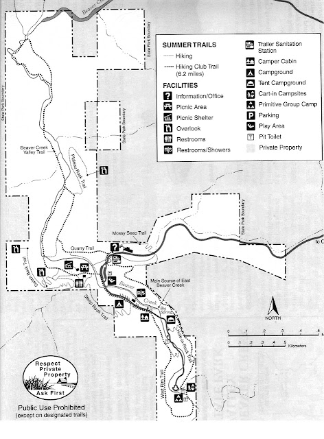 Beaver Creek Valley State Park: Trails