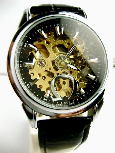 Fashion Shop: JAM TANGAN SKELETON (otomatis)