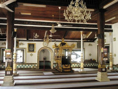 SENI LAMA MELAYU (MALAY OLDEN ART): Masjid (Mosque of) Tengkera, Melaka