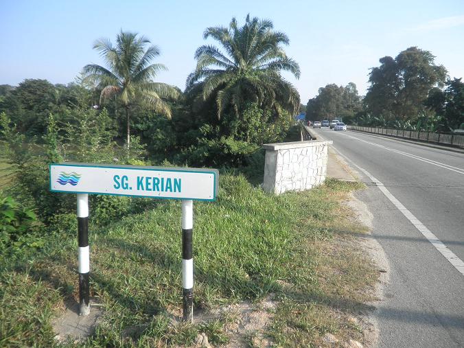 BERPETUALANG KE ACEH: Sungai Kerian, the natural border between Perak ...