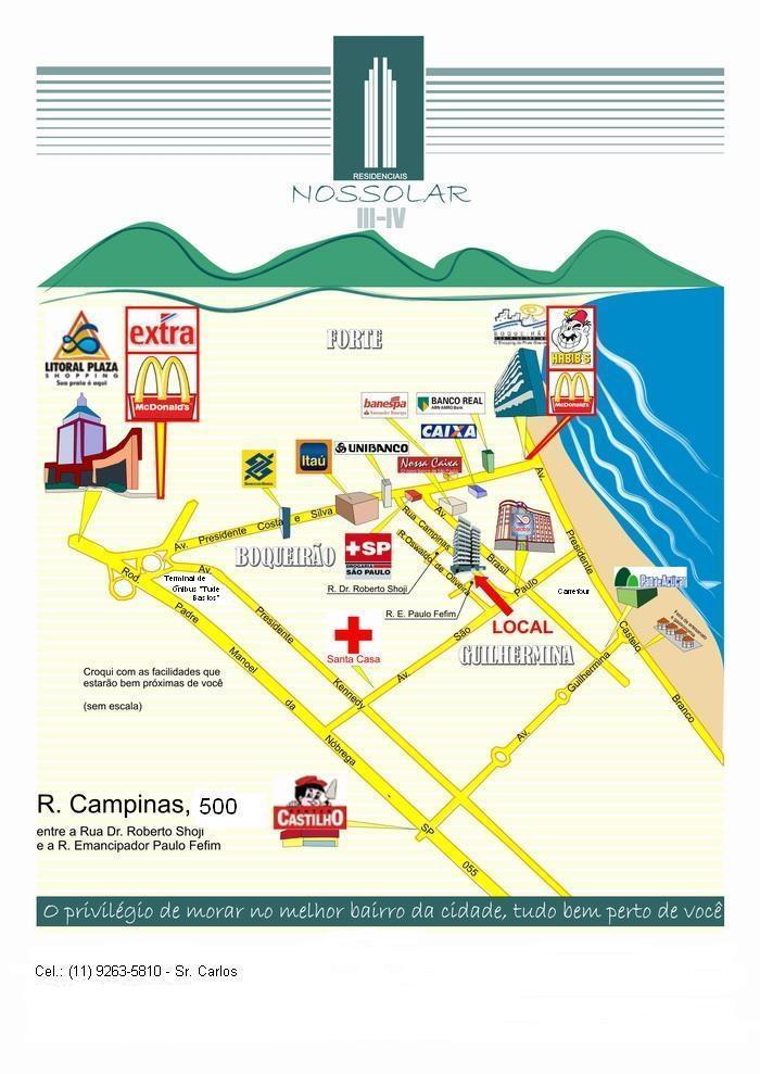 Local | Locação Temporada Praia Grande - Boqueirão