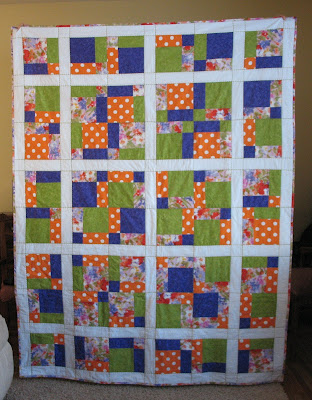 Creative Chicks: Orange Mango Tango Quilt