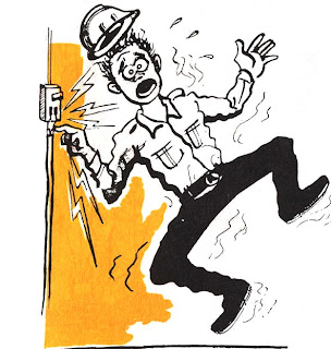 Safety Pergudangan: Poster Listrik