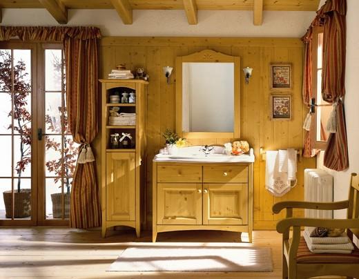 Home Design: Cateva bai rustice pe gustul meu!