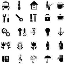 Direct Selections: Everyday Life Pictogram