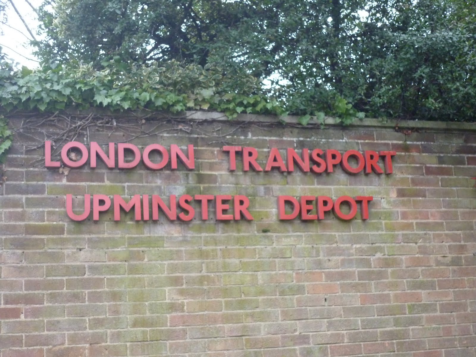 City Hall: Upminster Depot