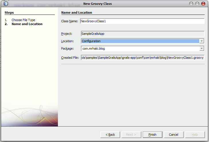 Create New Grails Files in NetBeans - Messages from mrhaki Create New Grails Files in NetBeans - Messages from mrhaki