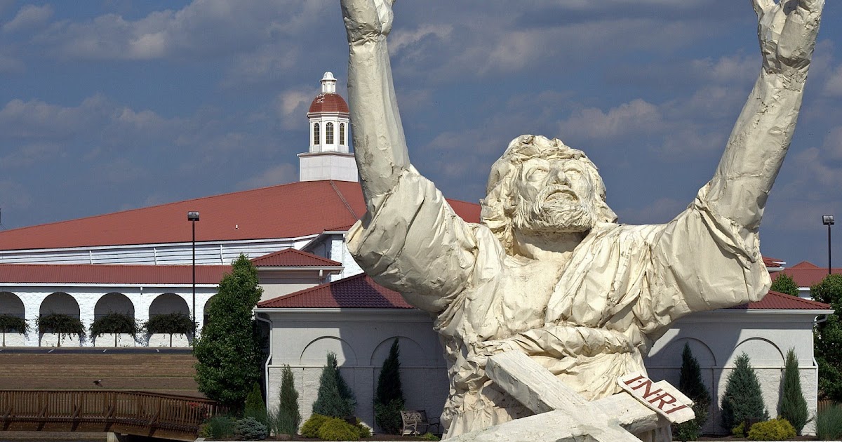 Giant Jesus Statue In Ohio