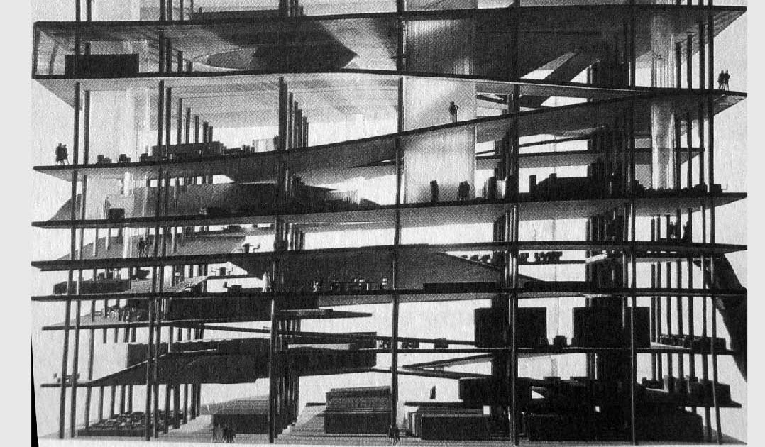 Oma jussieu library program diagram architecture - makevere