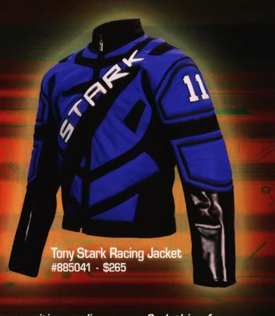 Popculture Avenger: COOL SWAG: Tony Stark's Racing Suit From Iron Man 2