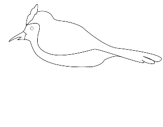 bedtime tales: Preschool Activity: Paper Bird Cut Outs